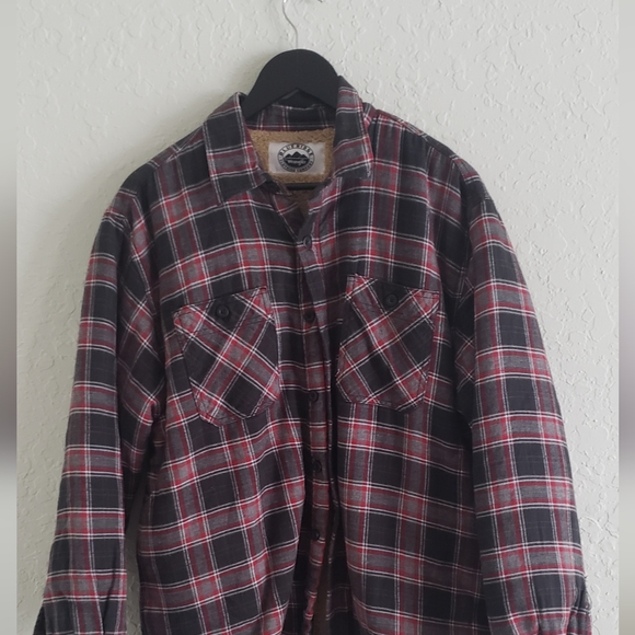 Wrangler | Jackets & Coats | Blue Ridge Wrangler Sherpa Flannel | Poshmark